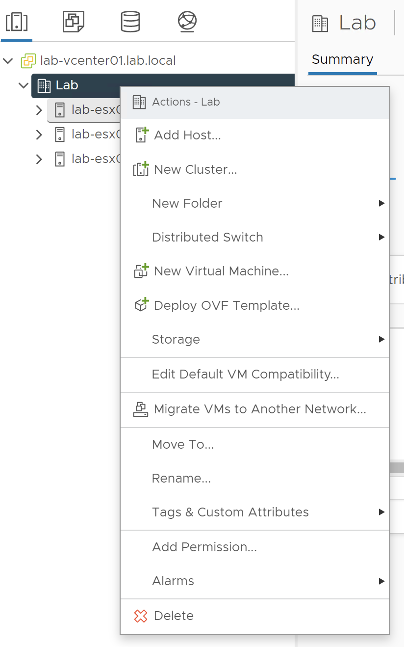 VMware Part 8 – Create cluster in vCenter - Nick Carlton