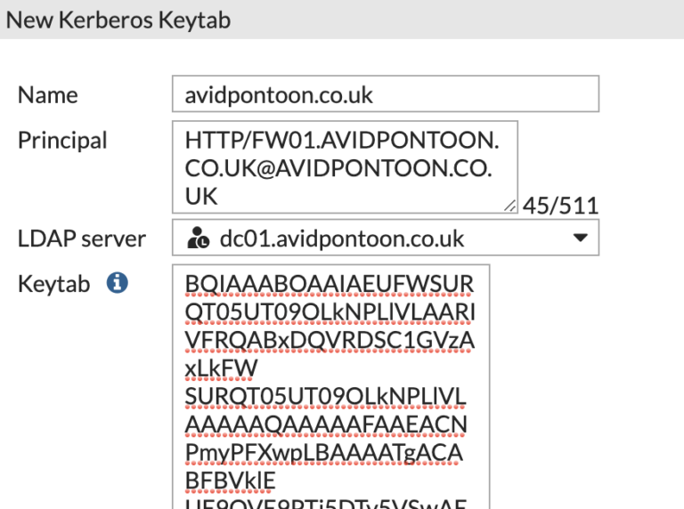 FortiGate - Setup Kerberos and NTLM Proxy Authentication - Nick Carlton